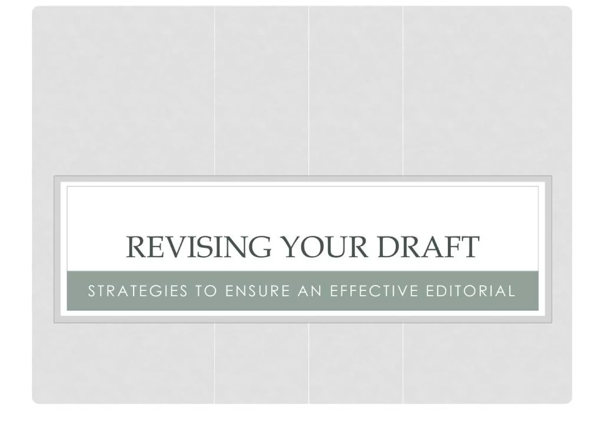 How To Write An Editorial | PDF