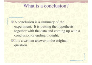 How To Write An Effective Conclusion | PDF