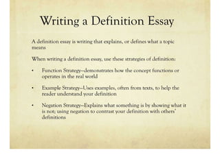 How To Write An Effective Essay | PDF