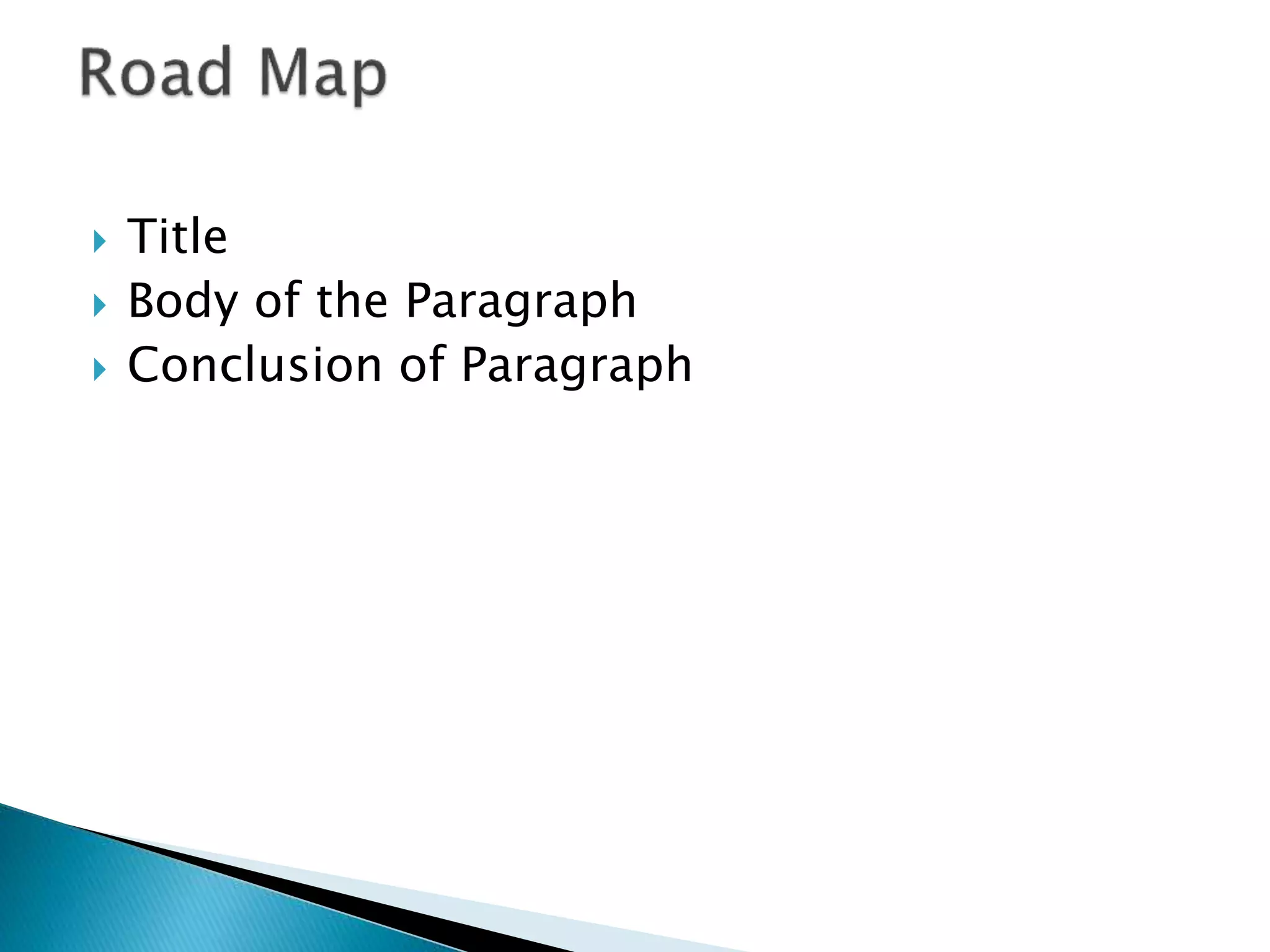 How to write an effective paragraph | PPTX