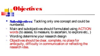 How to write an effective research proposal. | PPT