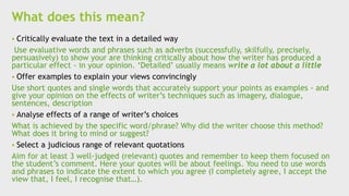 How to write an effective response to question.4 | PPTX
