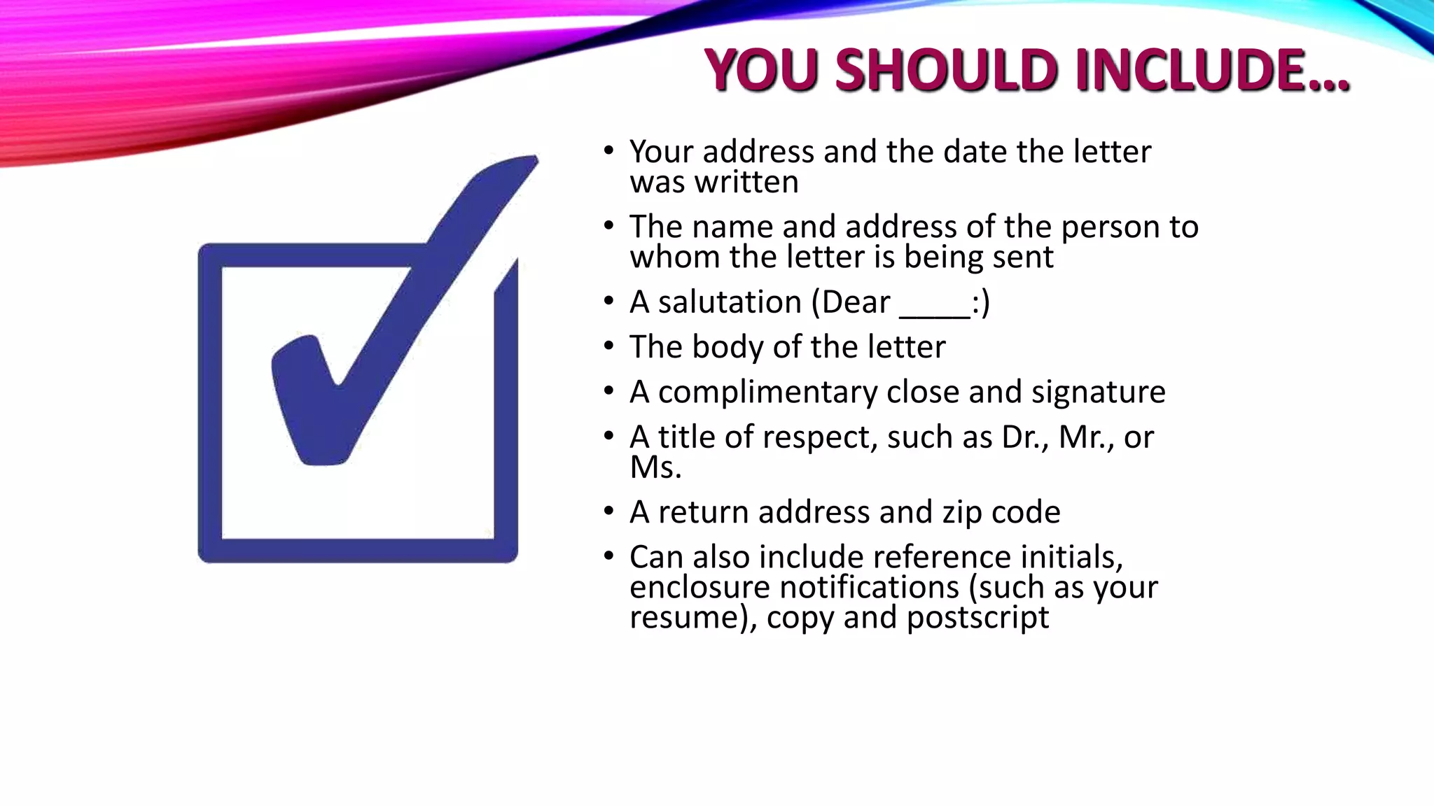 writing an effective resume and application letter | PPTX