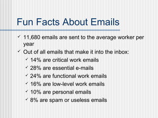 How to write an email that gets results | PPT | Free Download
