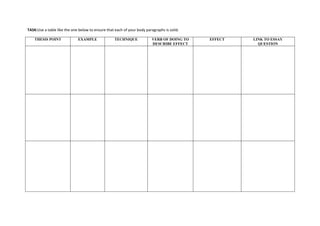 How to write an english essay booklet | DOCX