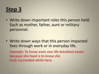 How to write an epitaph poem | PPT