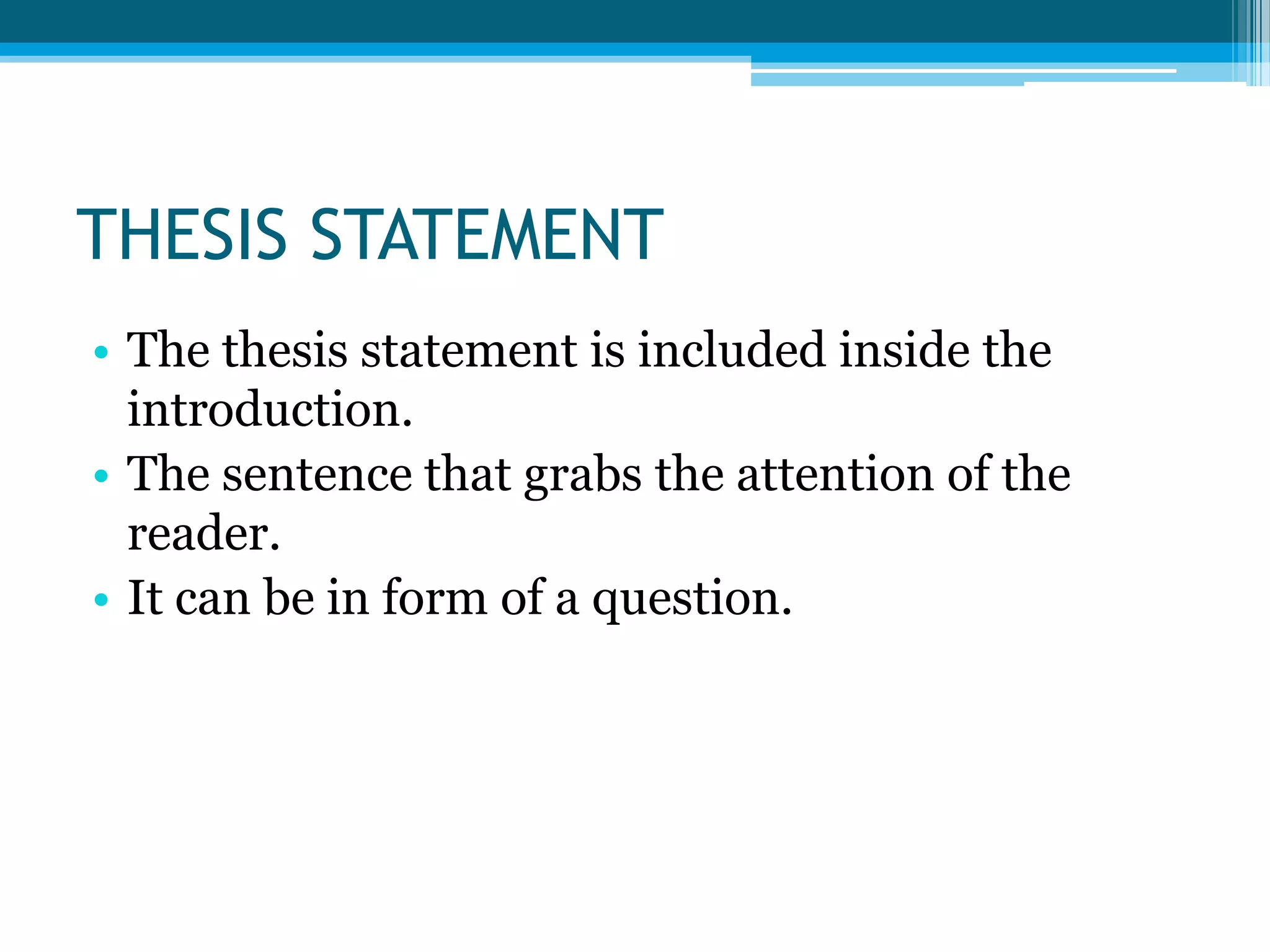 How to write an essay | PPTX