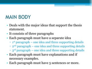 How to write an essay | PPTX