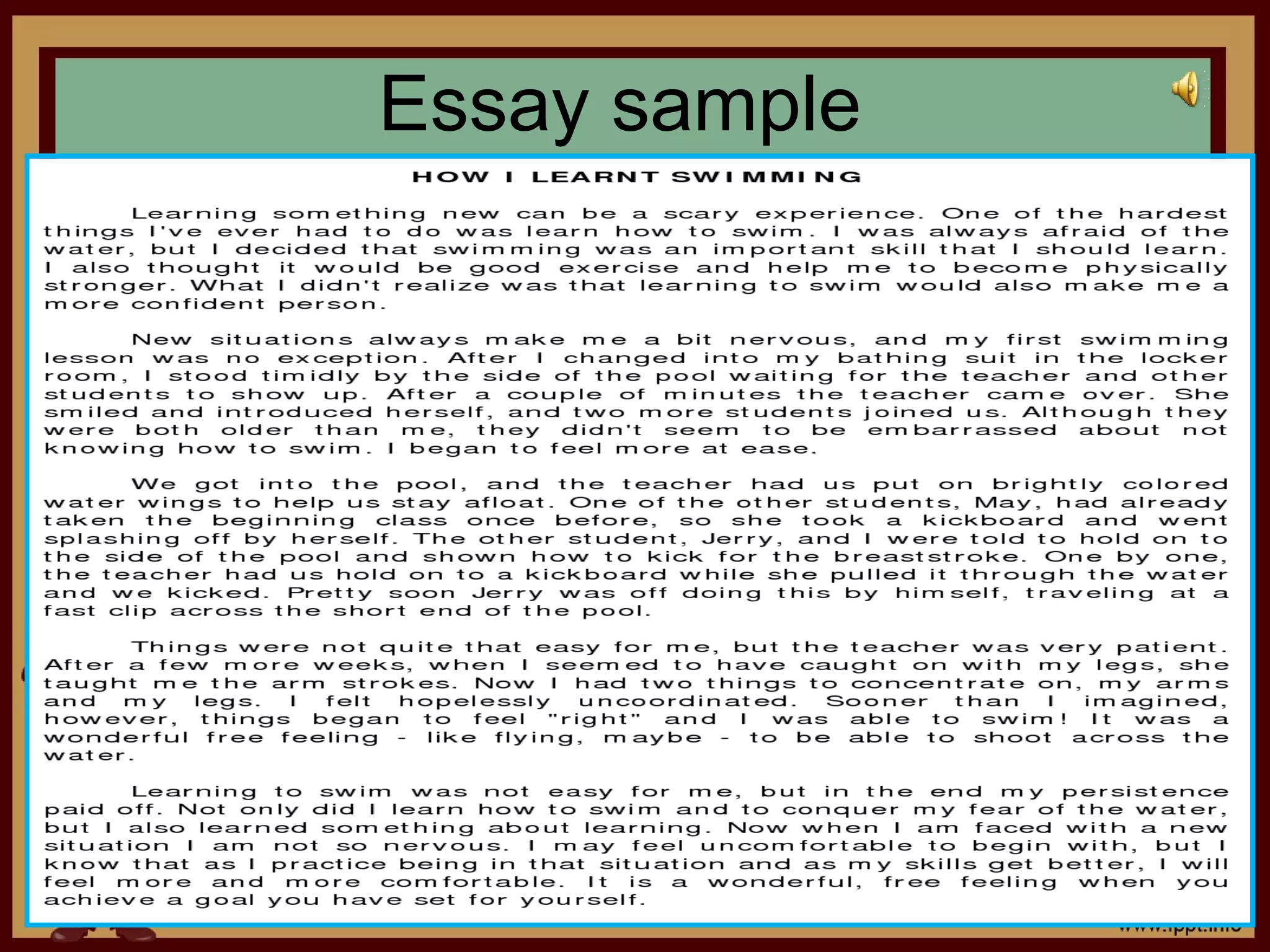 como escribir un ensayo en inglés | PPT