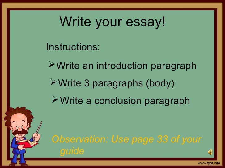 como escribir un ensayo en inglés