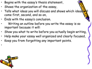 How to write an essay | PPT
