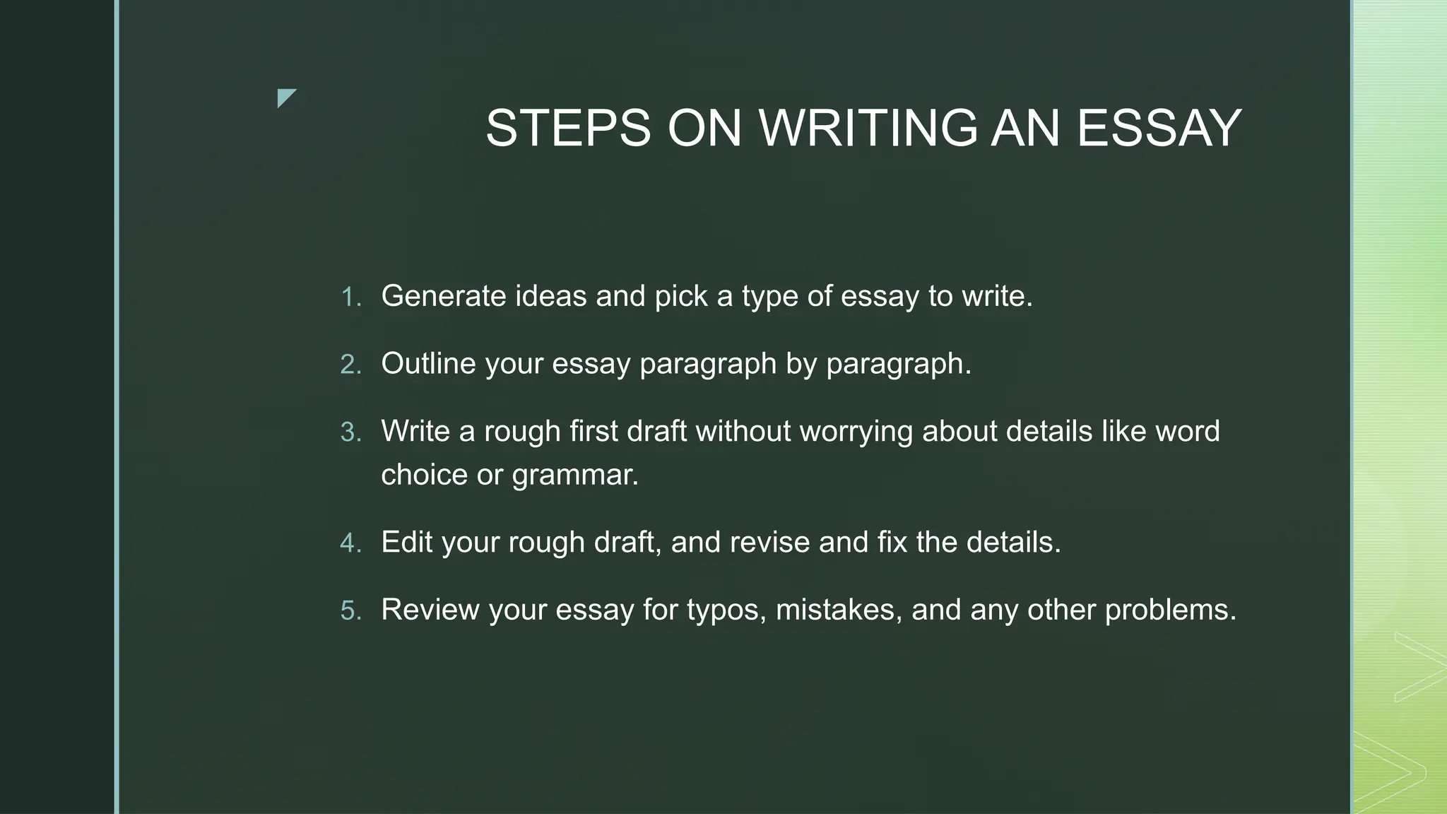 HOW TO WRITE AN ESSAY FULL VERSION CATEGORY.pptx