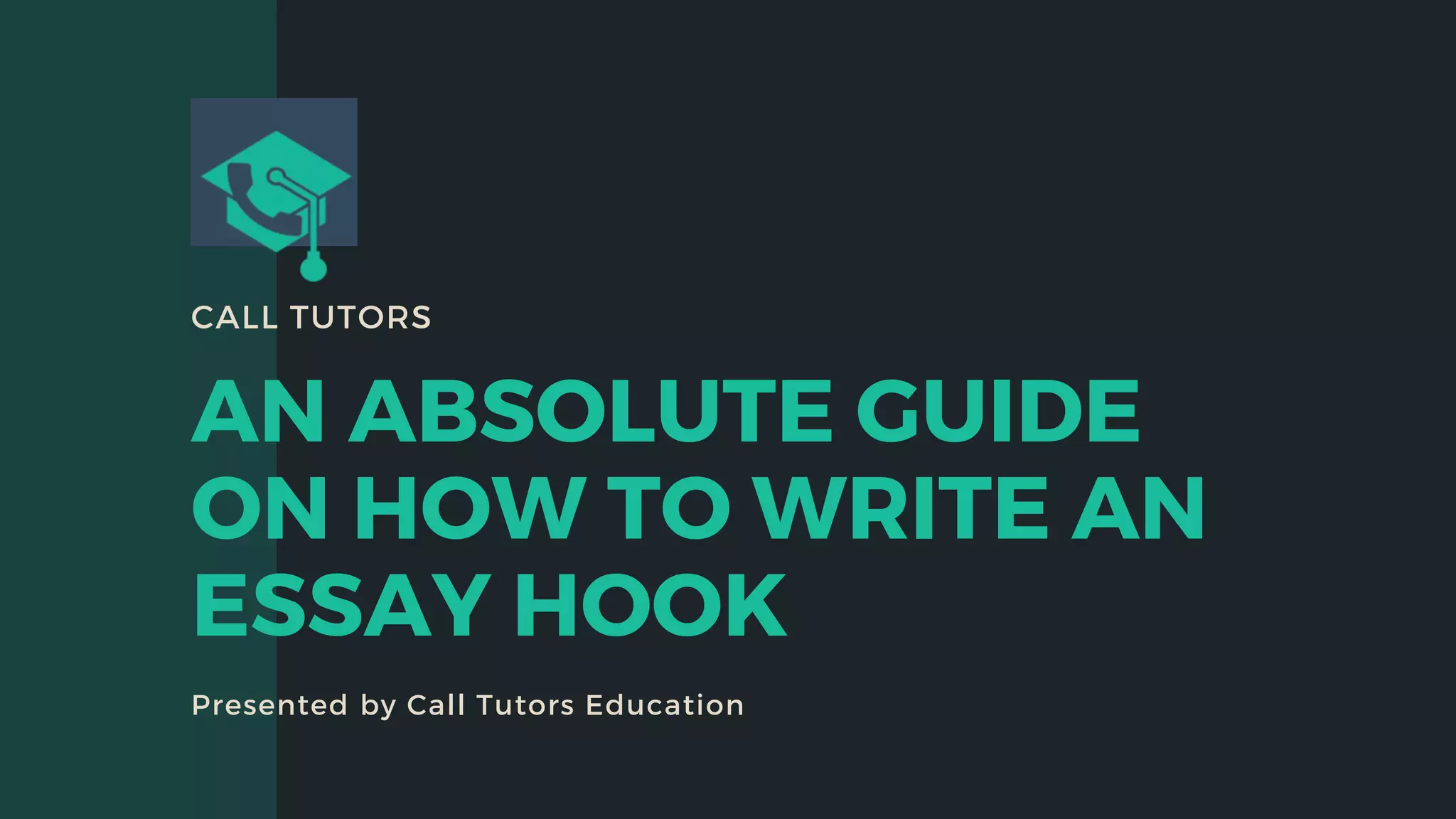 How to write an essay hook | PPTX