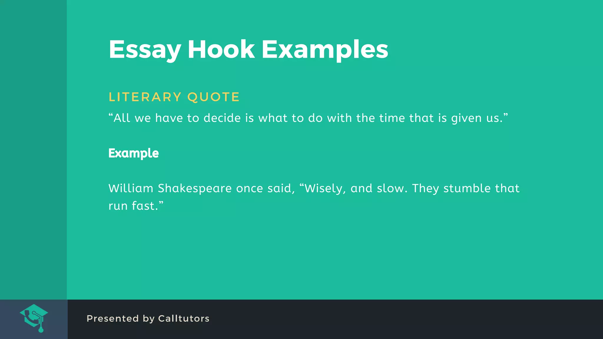 How to write an essay hook | PPTX