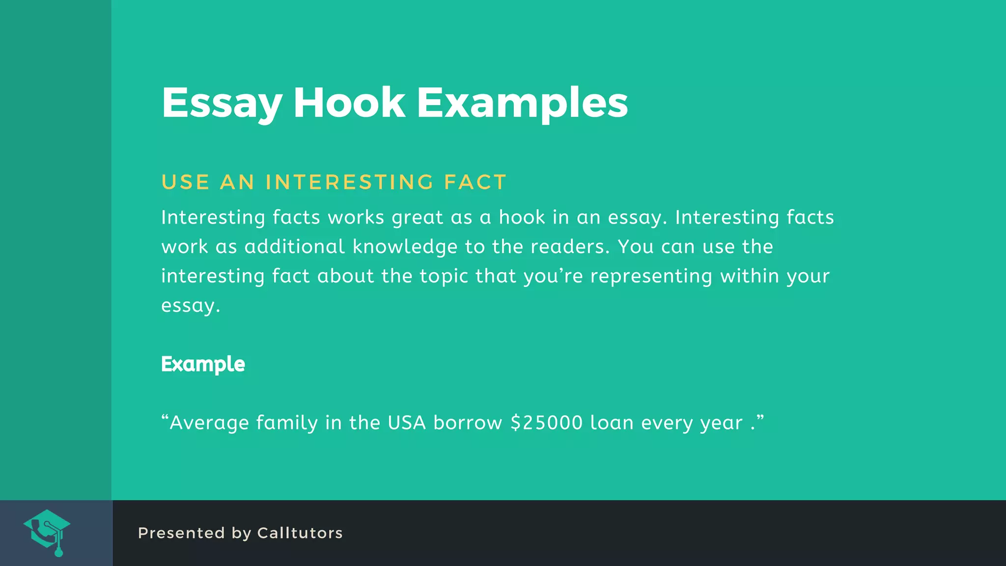 How to write an essay hook | PPTX