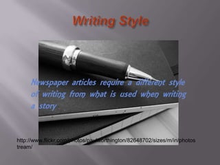 How to write a newpaper article revision | PPTX