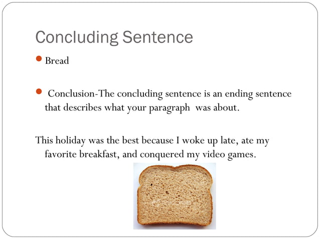 How to write an excellent paragraph powerpoint | PPT