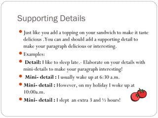 How to write an excellent paragraph powerpoint | PPT