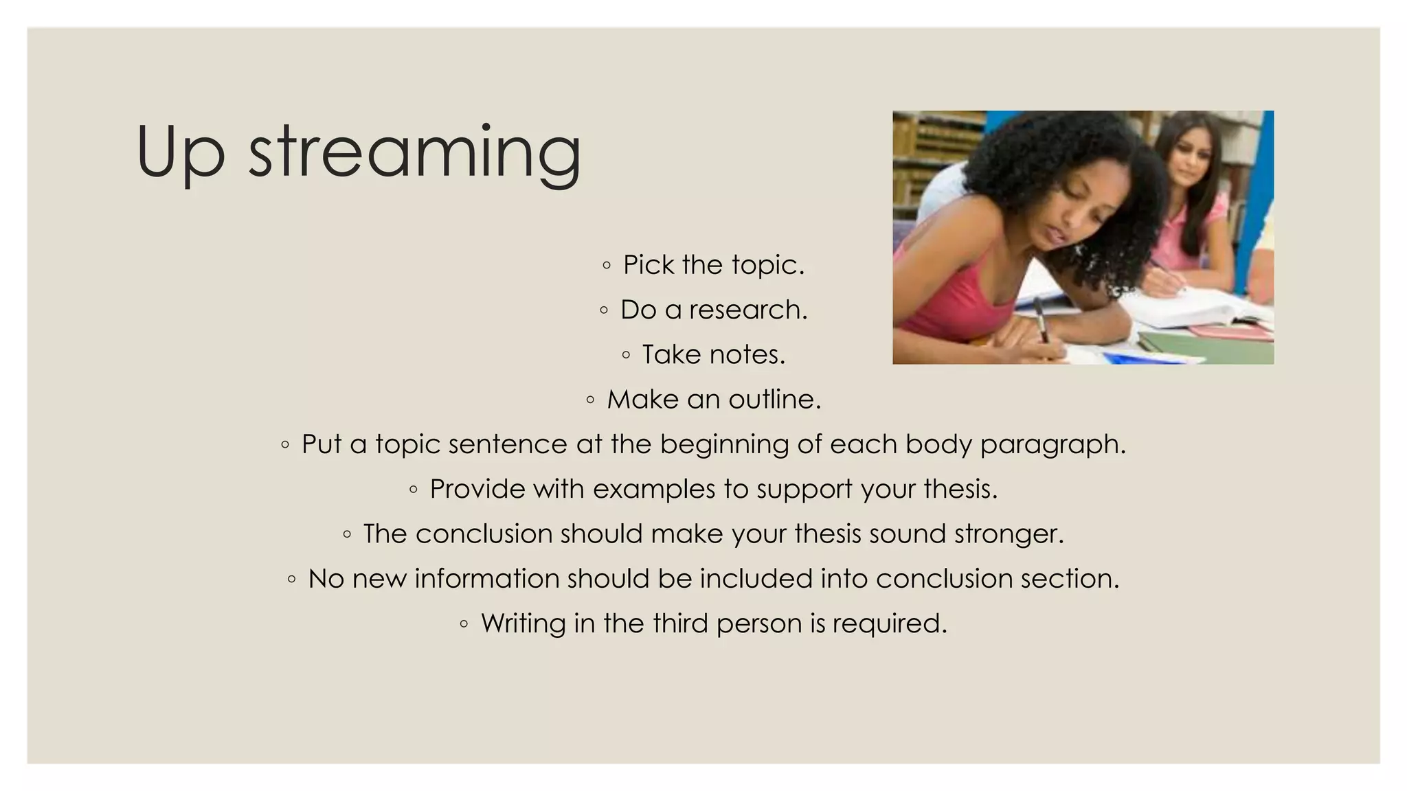 How to write an expository essay | PPT