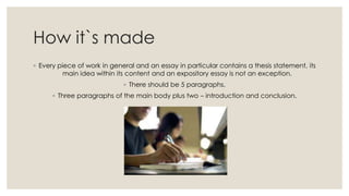 How to write an expository essay | PPT