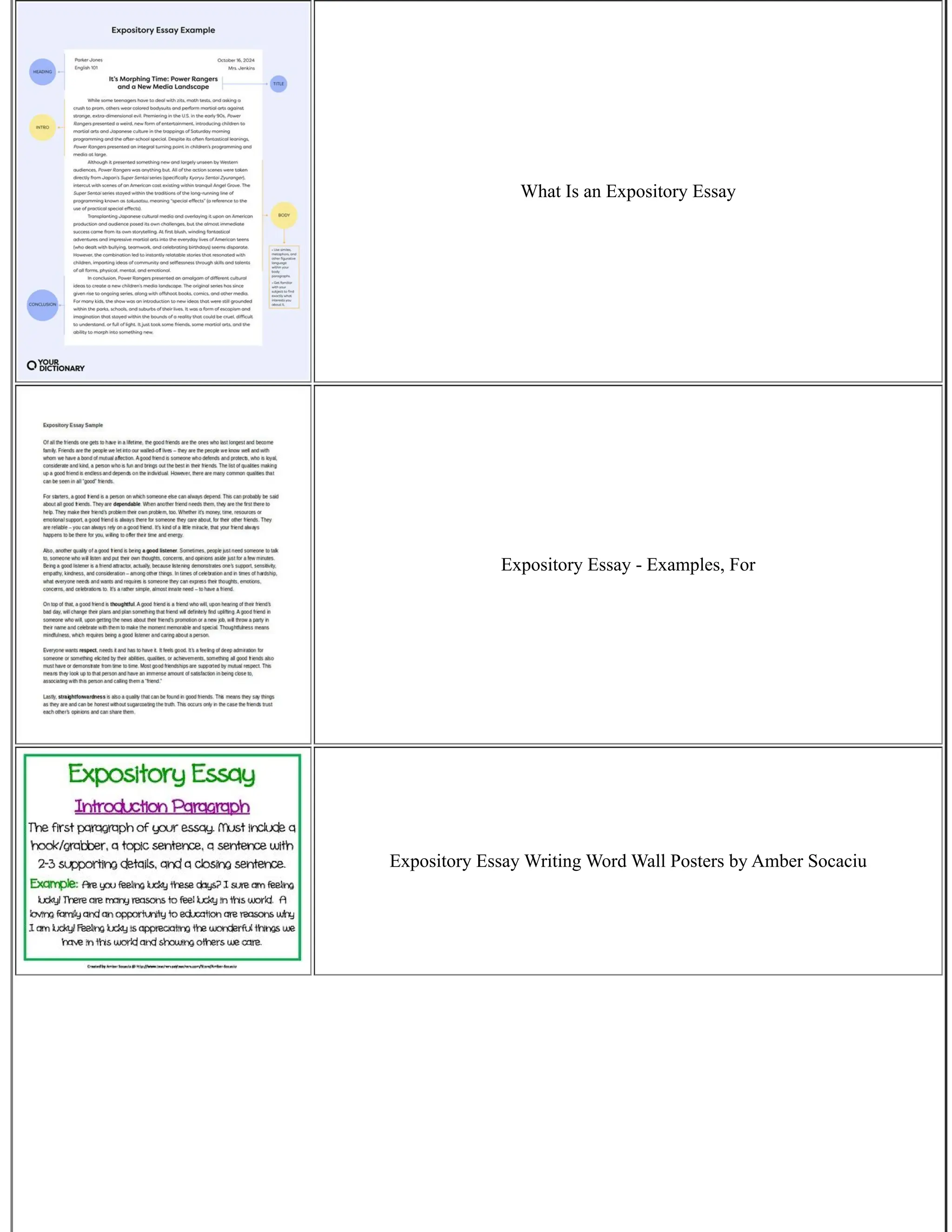 How To Write An Expository Essay Introduction | PDF