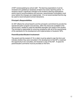 How to write an Individual Education Plan | PDF