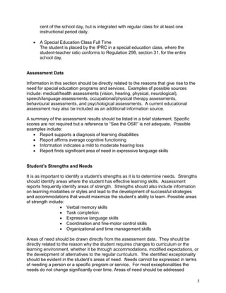 How to write an Individual Education Plan | PDF