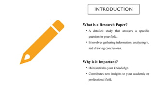 How to Write an Informative Research Paper.pptx | Educational ...