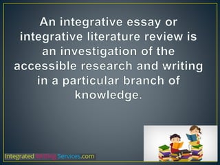 How to Write an Integrated Essay | PPT