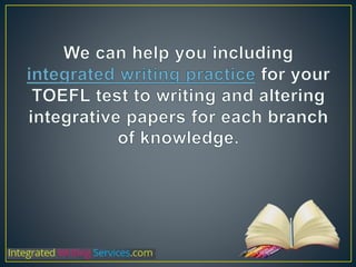 How to Write an Integrated Essay | PPT