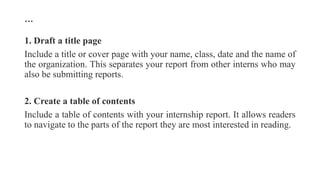 How to write an internship report.pptx