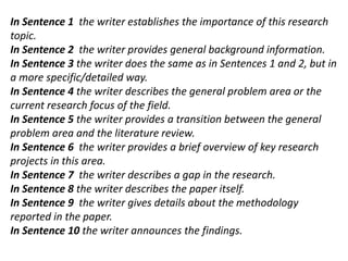 Howto writeanintroduction | PPT