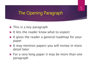 Research Introduction & Background Information | PPTX