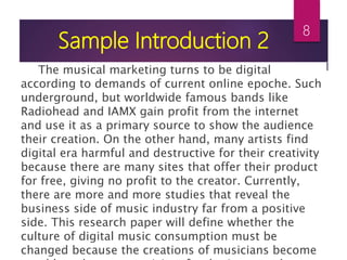 Research Introduction & Background Information | PPTX