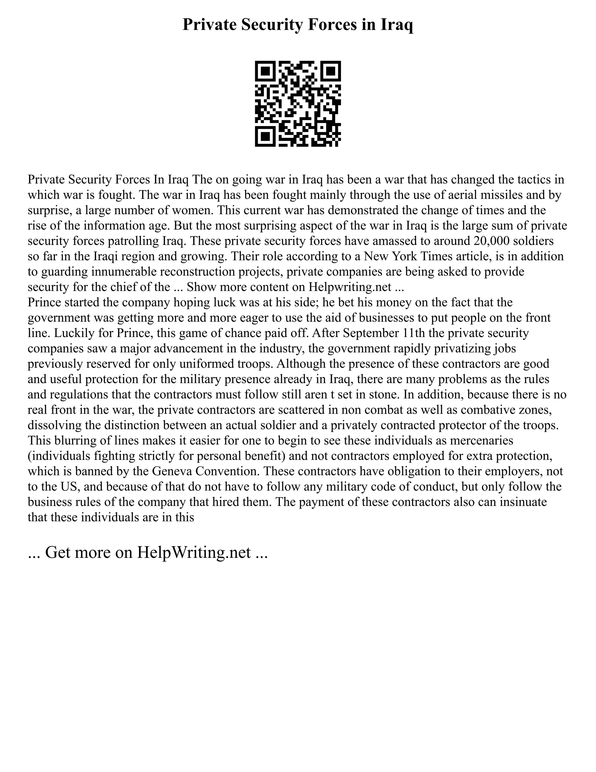 How To Write An Introduction Paragraph For A Personal Narrative Essay | PDF