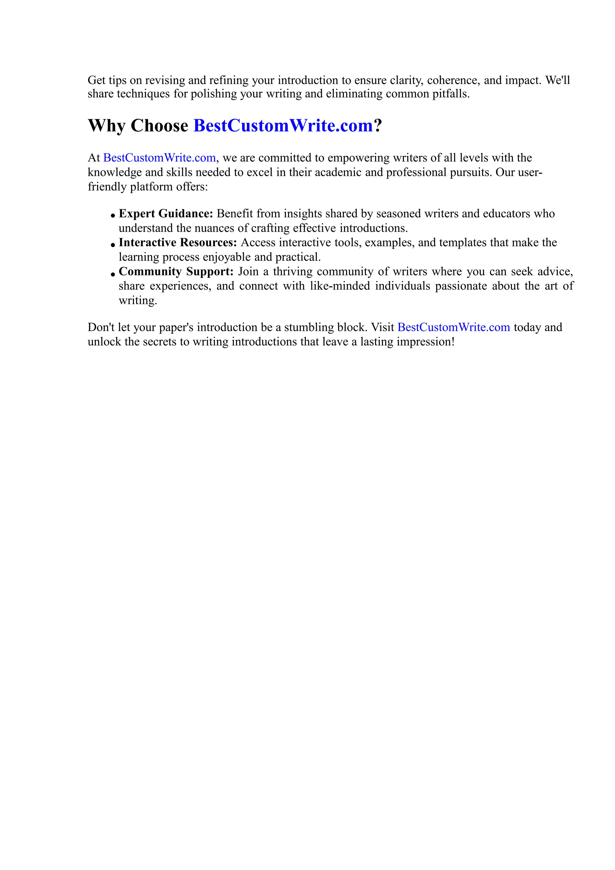 How To Write An Introduction To A Paper | PDF