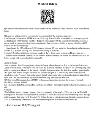 How To Write An Issue Paper | PDF