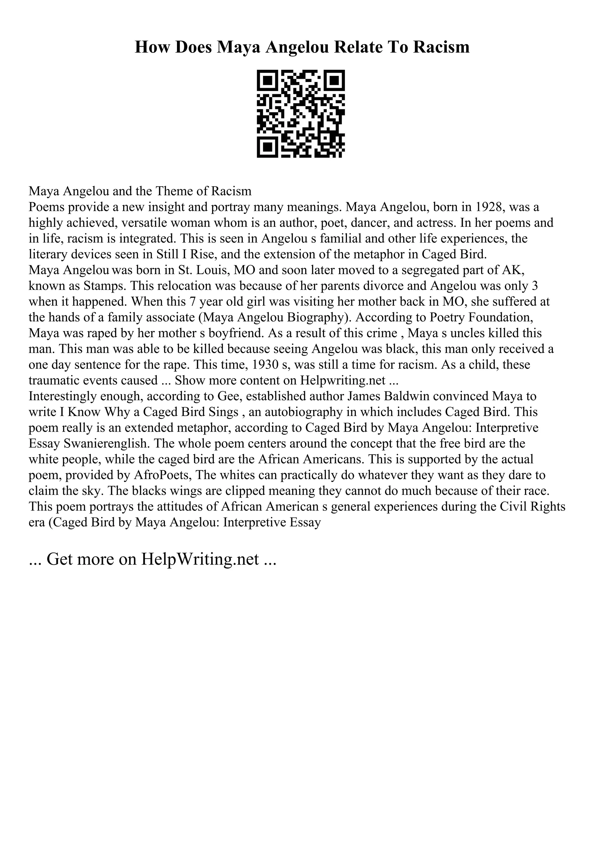 How To Write An Open Ended Essay Ap Lang | PDF