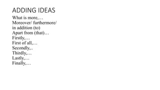 How to write an opinion essay | PPTX