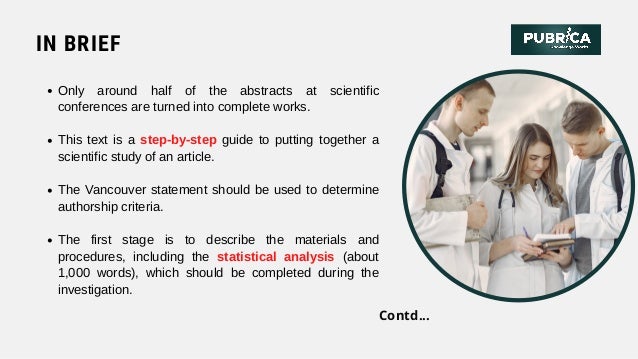 How to write an original article an overview for beginners – pubrica | PDF