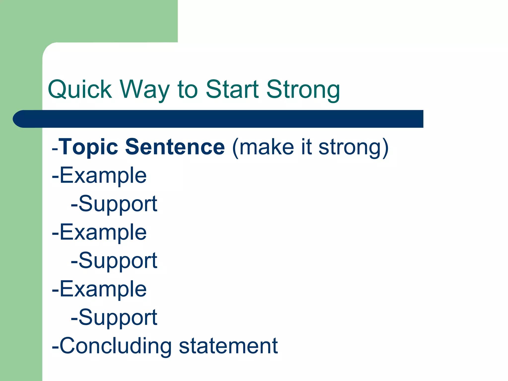 How To Write An Outline | PPT