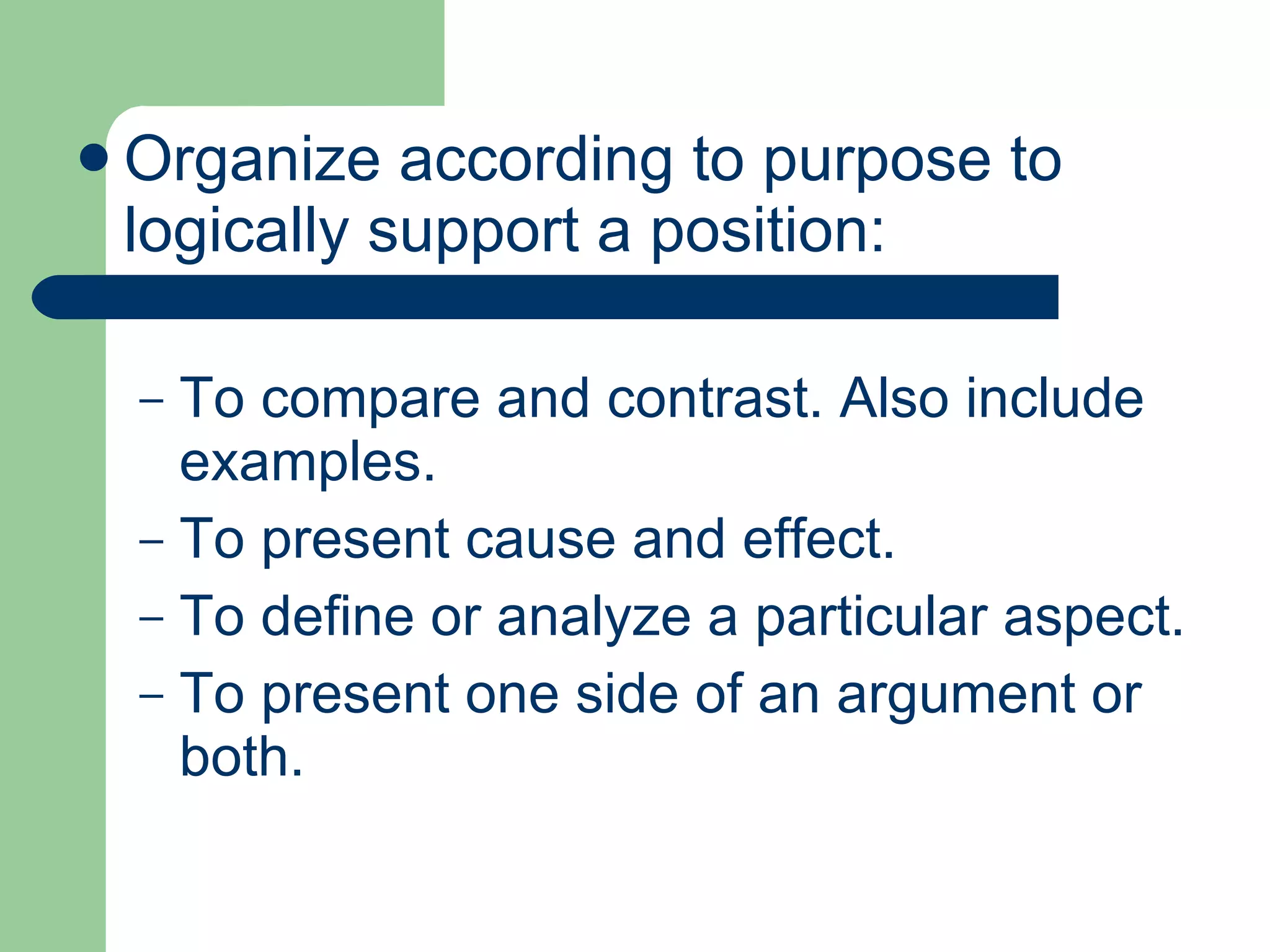 How To Write An Outline | PPT