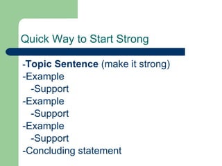 How To Write An Outline | PPT