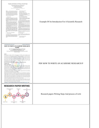 How To Write An Research Paper | PDF | Free Download