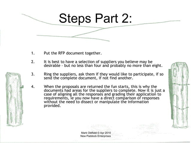 How To Write An RFP For Freight | PPT
