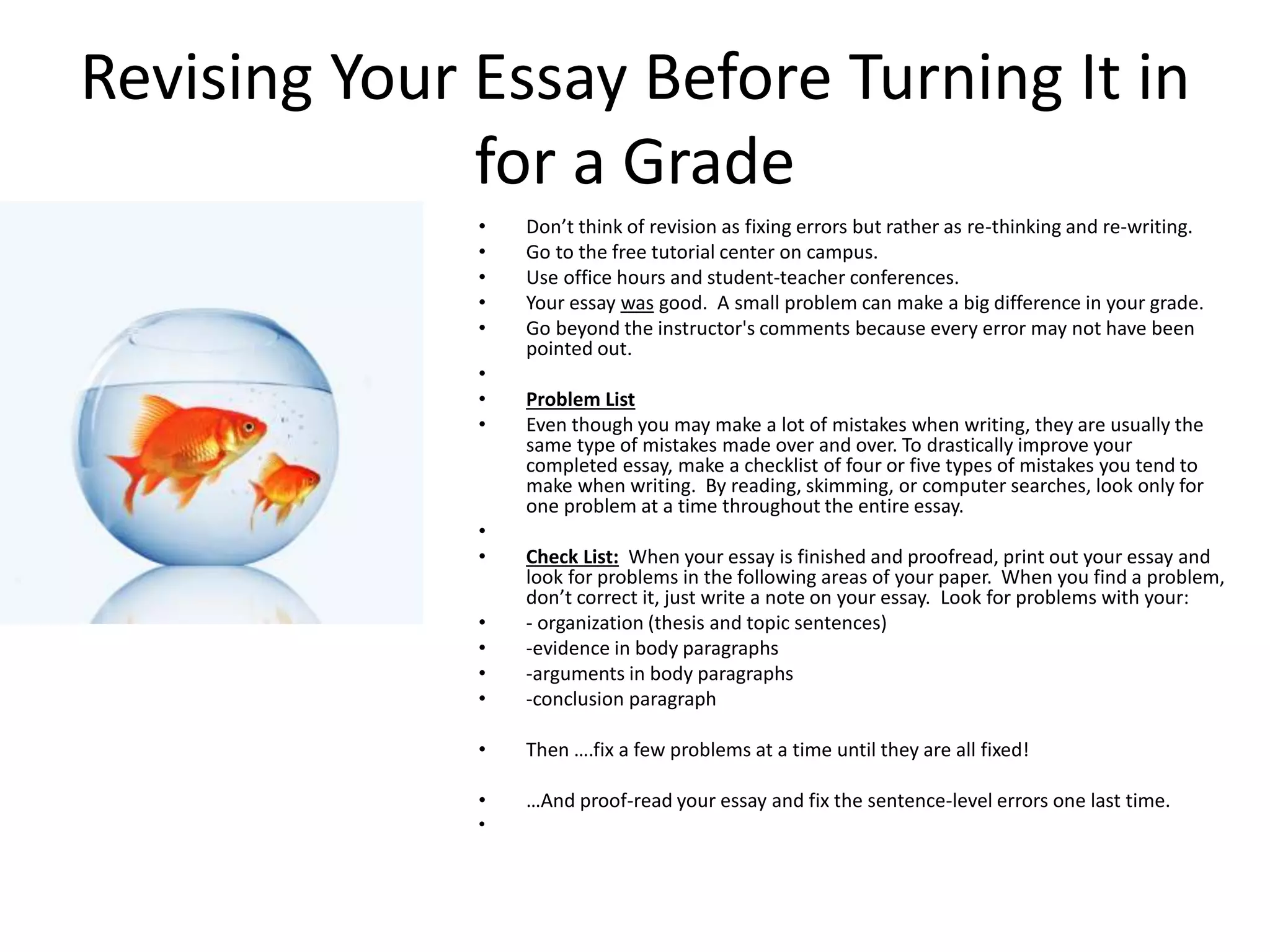 How to write any high school essay | PPT
