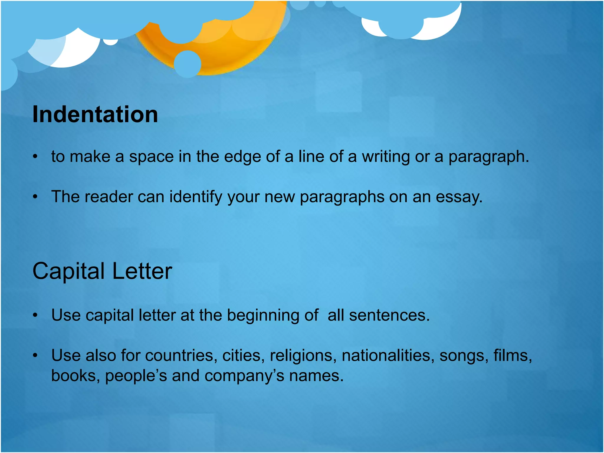 How to write a paragraph | PPTX