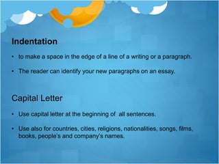 How to write a paragraph | PPTX