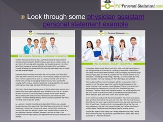 How to Write a PA School Personal Statement That Will Get You Noticed | PPT