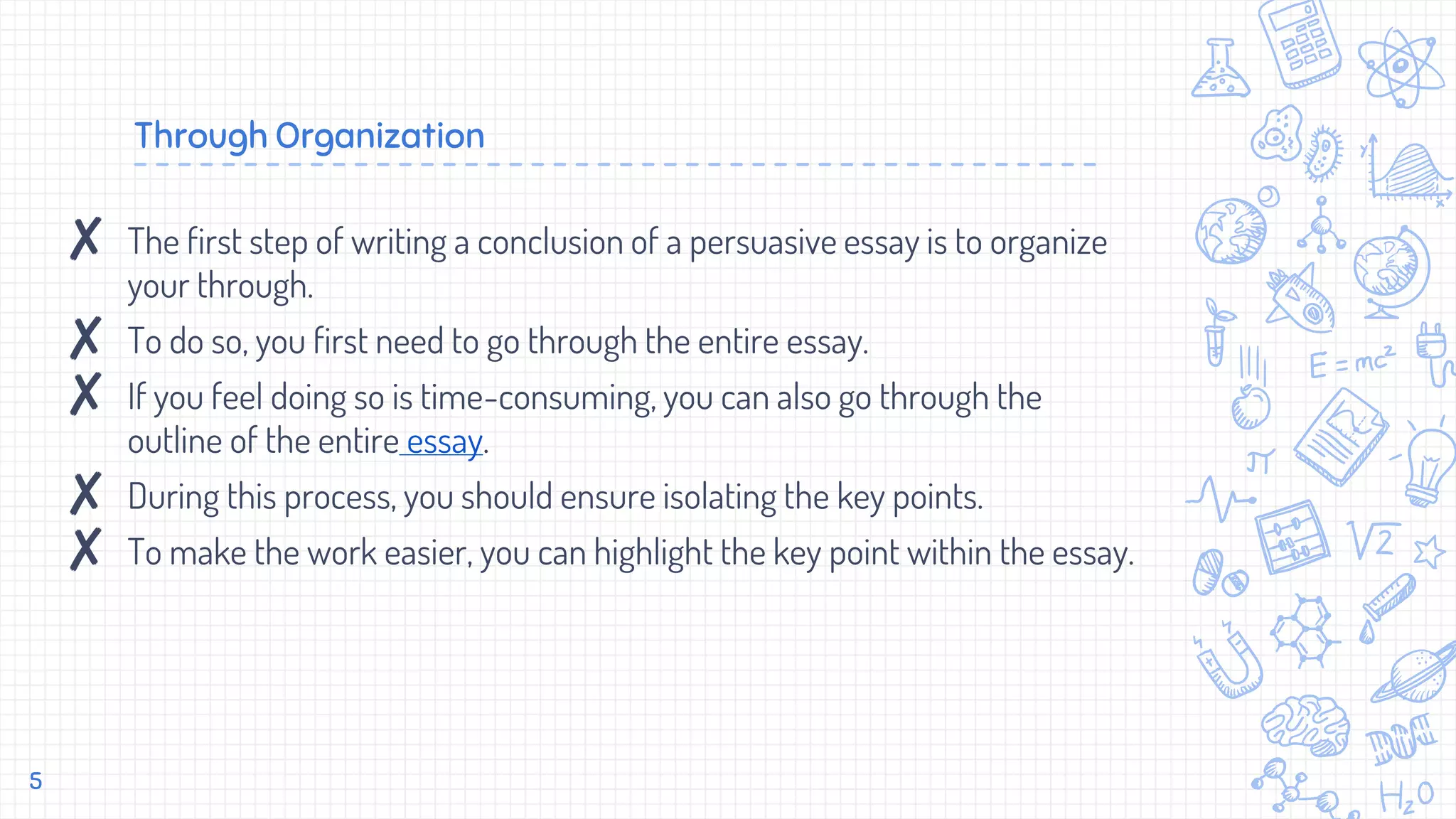 How to write a perfect persuasive essay conclusion | PPTX